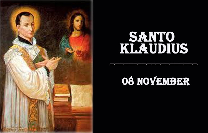 Santo Klaudius : 08 November | Mirifica News